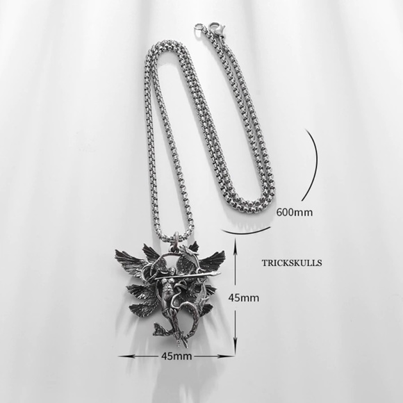 TRICKSKULLS | Jewelry | Modern Vintage Winged Archangel Archer Goddess ...